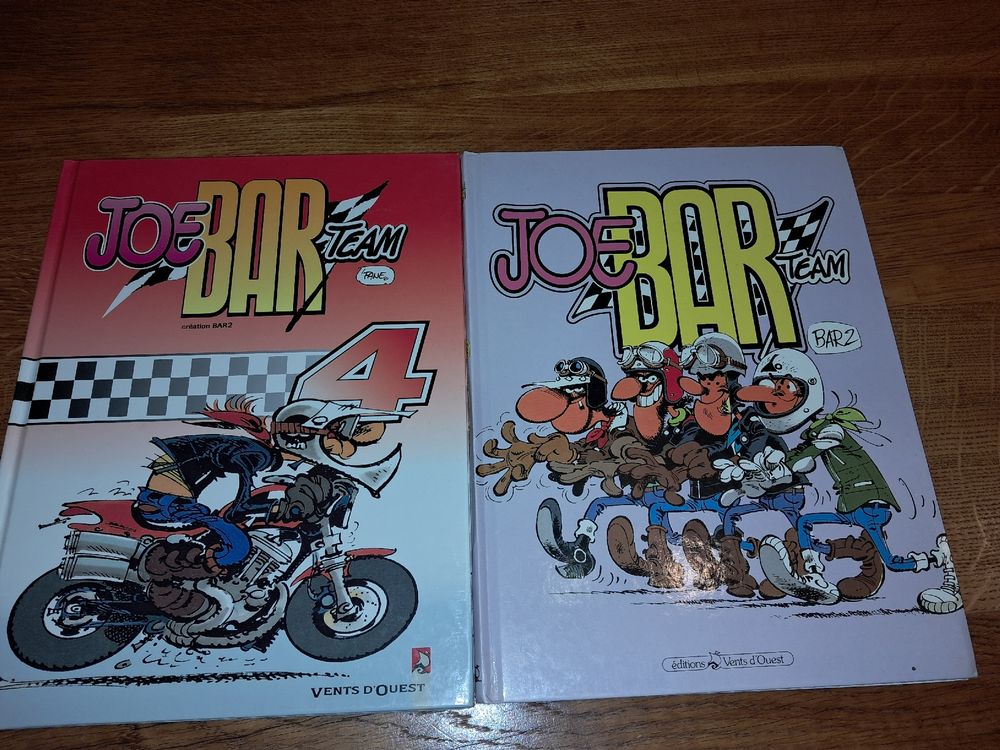 Lot de 2 Joe Bar Team, tomes 2 et 4 (Neuf avec emballage d'origine) à ...