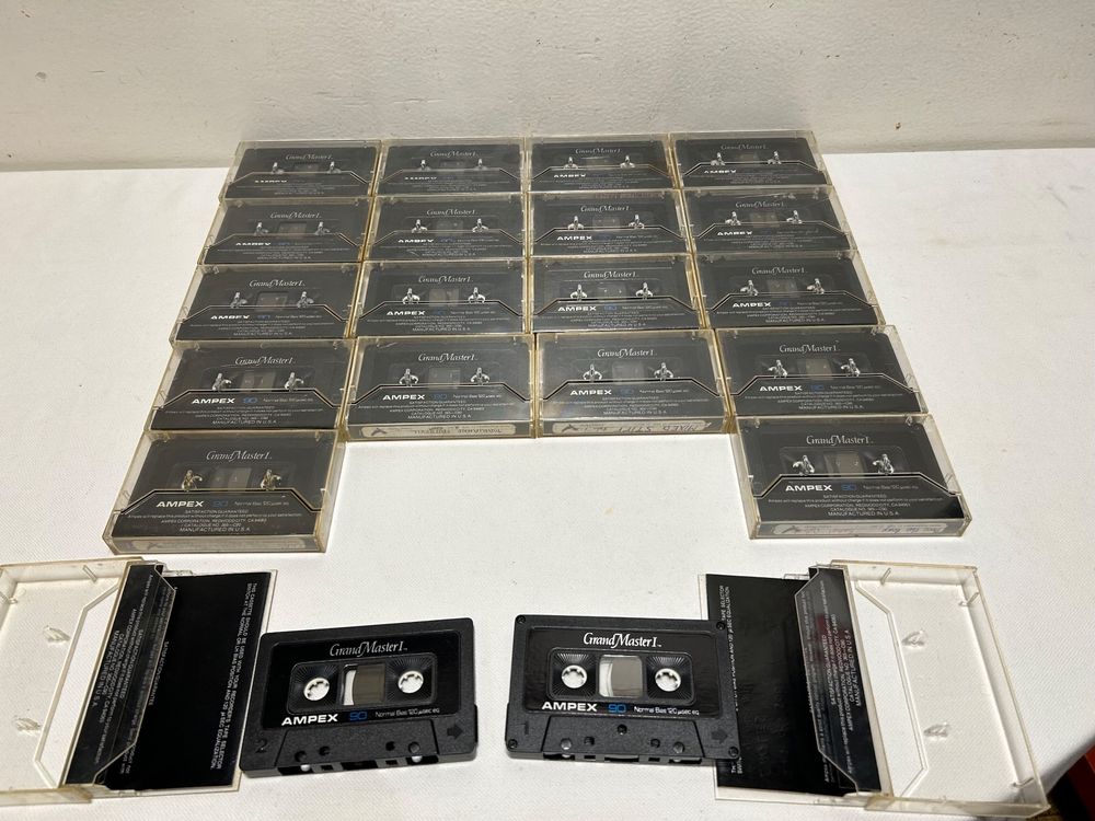Cassettes audio AMPEX Grand Master 1 (x20) (Gebraucht) in Geneve für ...