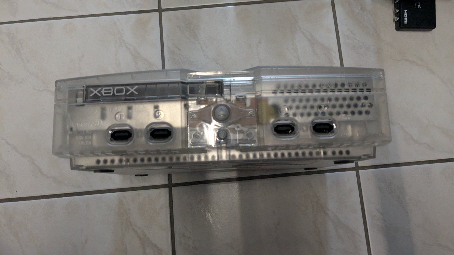 Xbox Cristal 200GB, 4 Controller, 3 Games, RGB2HDMI (Gebraucht) in ...