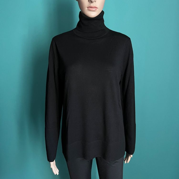 COS Rollkragenpullover schwarz / 100% Wolle (Gebraucht) in Zürich für ...