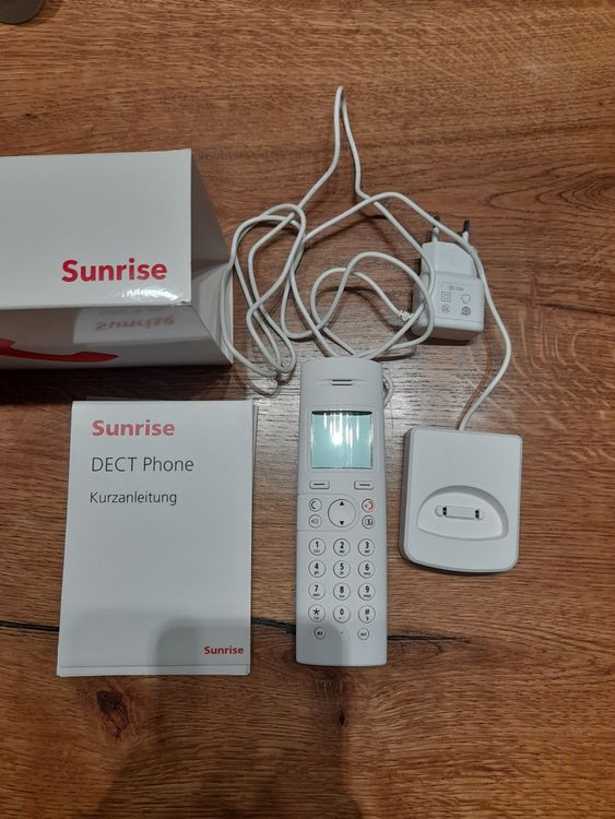 Sunrise DECT Phone 2.0 ab 1.- | Kaufen auf Ricardo