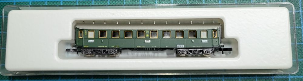 Märklin 8731 mini club 3 Kl.Personenwagen DRG (Neu und originalverpackt ...