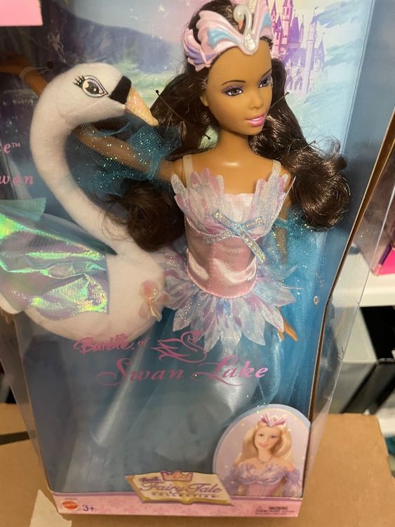 Barbie Schwanensee Odette Puppe mit Schwan 💕🦢 neu (Neu und ...
