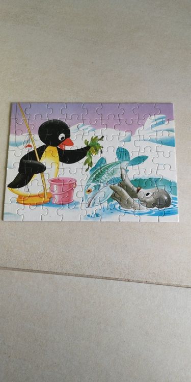 Pingu Puzzle - 63 teilig (Gebraucht) in Ortschwaben für CHF 1 – mit ...