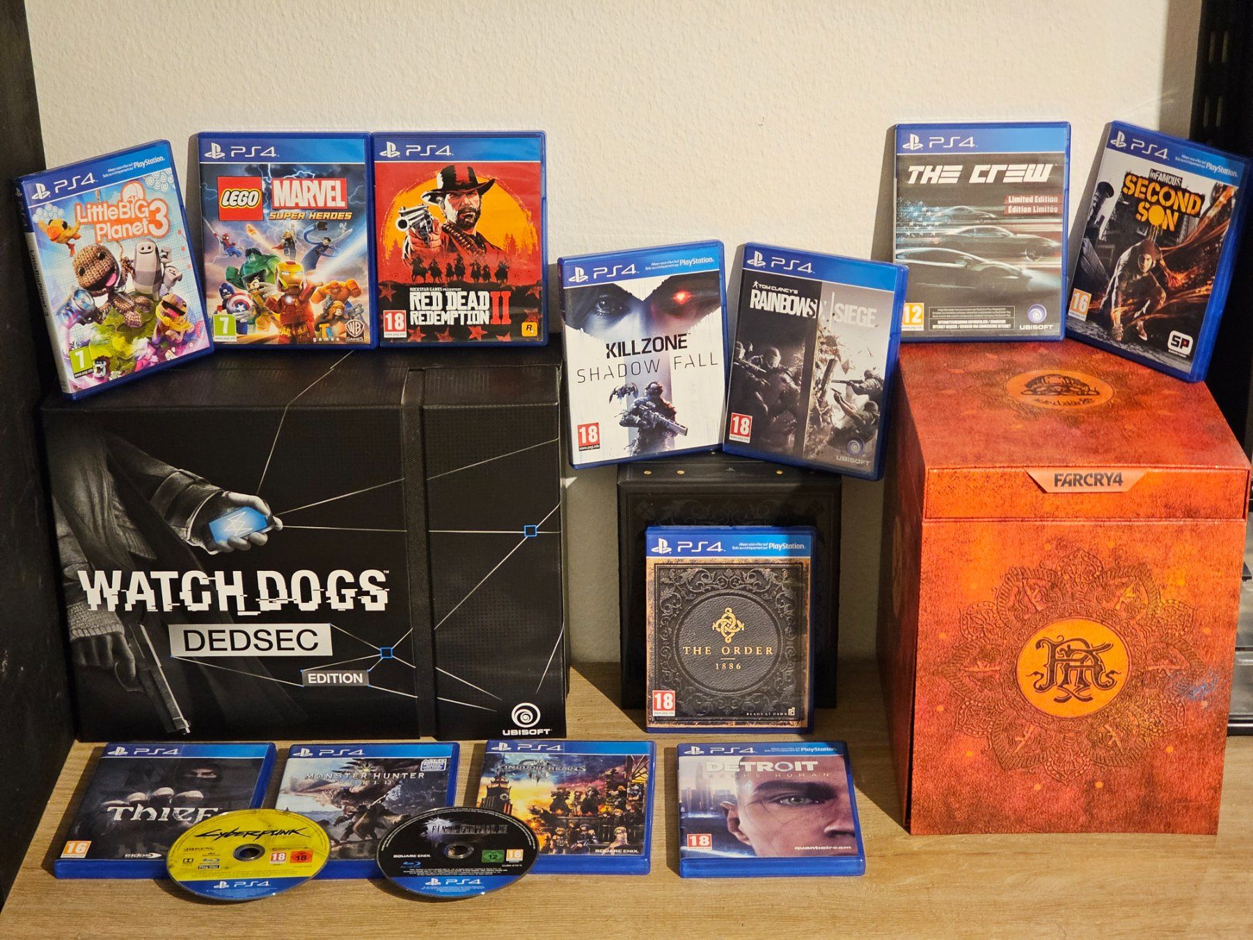 PS4 Spiele-Sammlung: Watch Dogs Dedsec Edition u.a. (Gebraucht) in ...