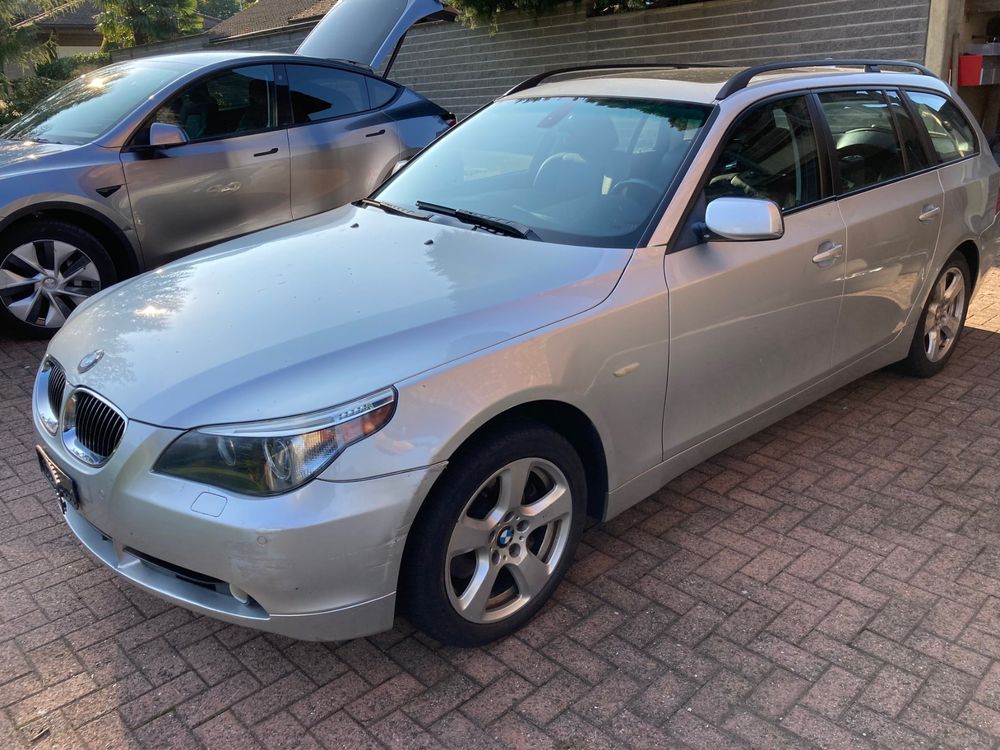 BMW 530xi Touring E61 silber Allrad Benzin Jg 2006 (Gebraucht) in Hergiswil NW für CHF 900 – nur ...
