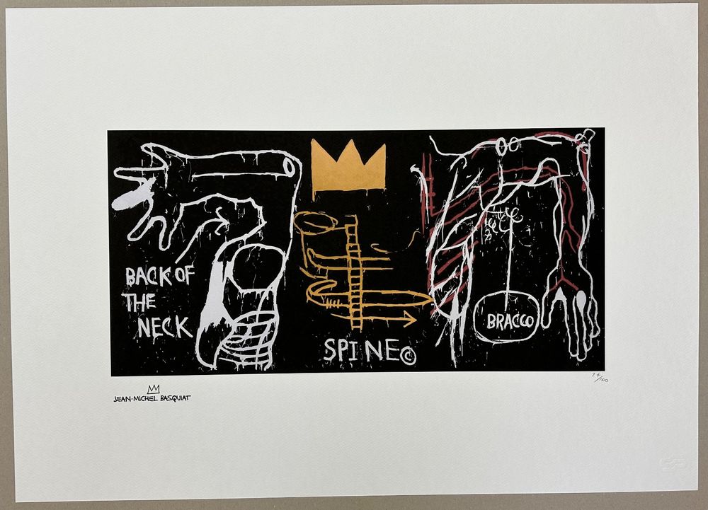 Basquiat: Back of the neck, POP Art 24/100 | Kaufen auf Ricardo
