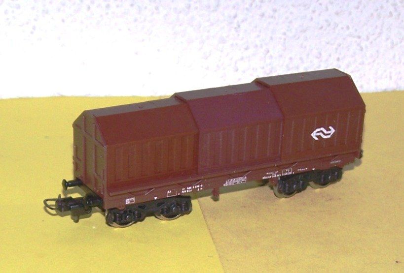 Lima H0 Teleskophaubenwagen SLs der NS mit Metallrädern (Neu (gemäss ...