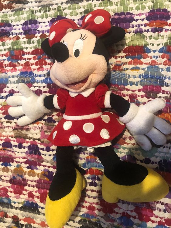 Minnie Mouse Plüschfigur Aus Disneyland Paris Kaufen Auf Ricardo