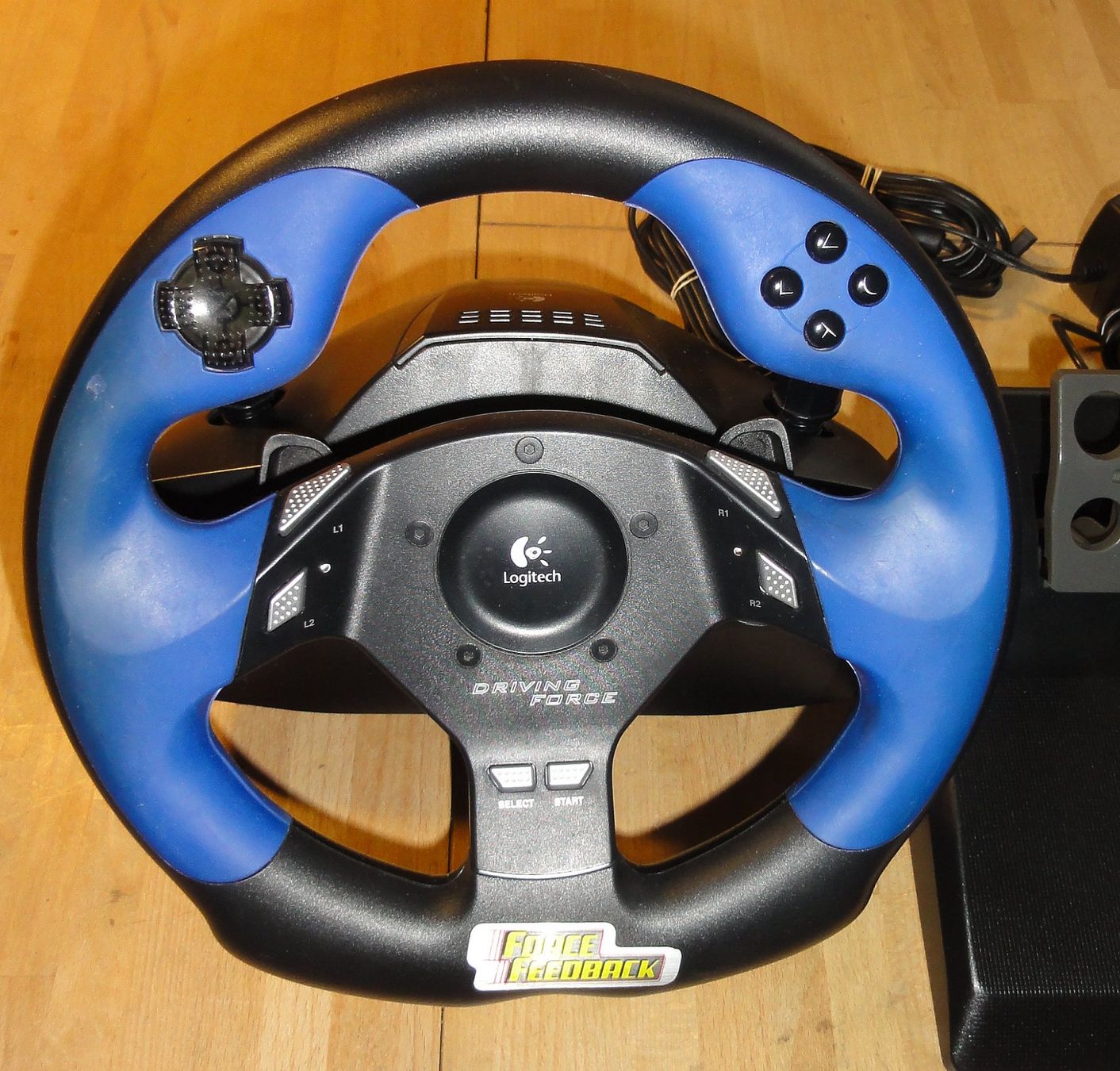 Logitech Driving Force E-UC2 Steering Wheel für PS2 (Gebraucht) in ...