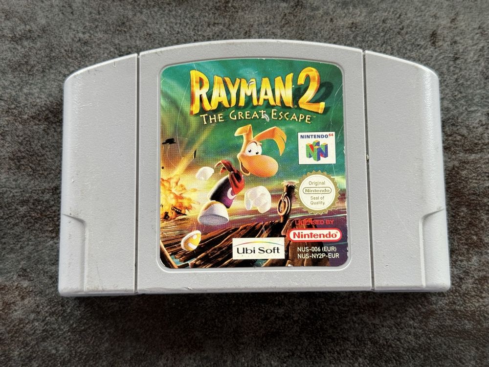 Rayman 2 The Great Escape - Nintendo 64 (Gebraucht) in Kaiseraugst für ...