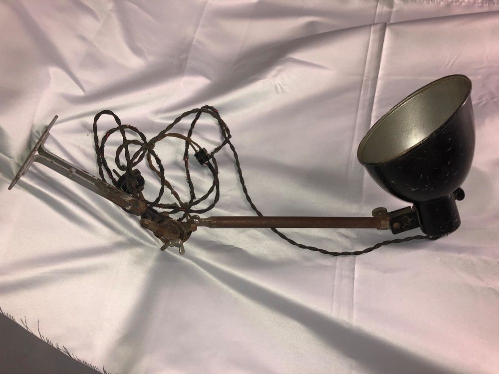 Alte industrielle Banklampe (Gebraucht) in für CHF 35 – mit Lieferung ...