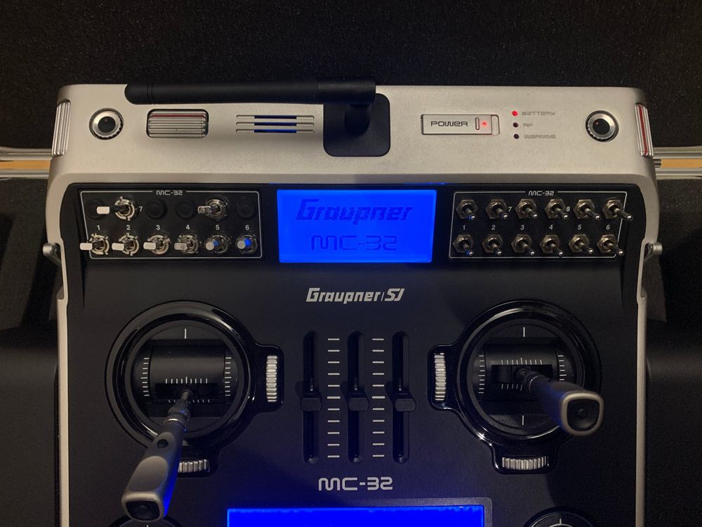 Graupner MC-32 HoTT Sender mit Beier EMS-24-G (Gebraucht) in Worben für ...