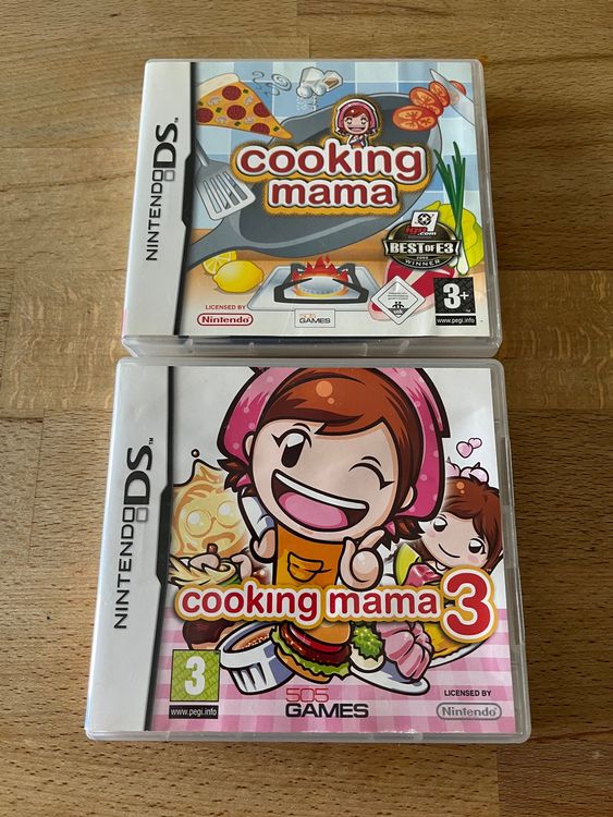 Cooking Mama 1 & 3 - ITA - Nintendo DS NDS (Gebraucht) in Thalwil für ...