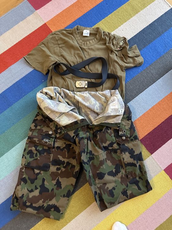 Original Swiss Camo Taz 90 Uniform Set (Gebraucht) in Zürich für CHF ...