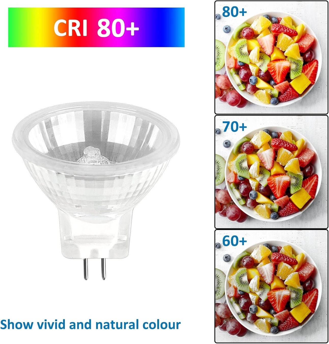 6 Stück MR11 GU4 Halogenlampen 12V 20W Dimmbar halogen g4 (Neu (gemäss ...