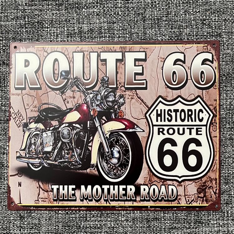 Route 66 Metal Art Schild | Kaufen auf Ricardo