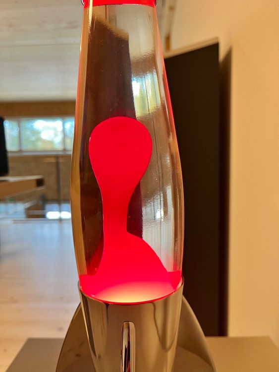 Lava Lampe Mathmos Telstar gelb/rot | Kaufen auf Ricardo