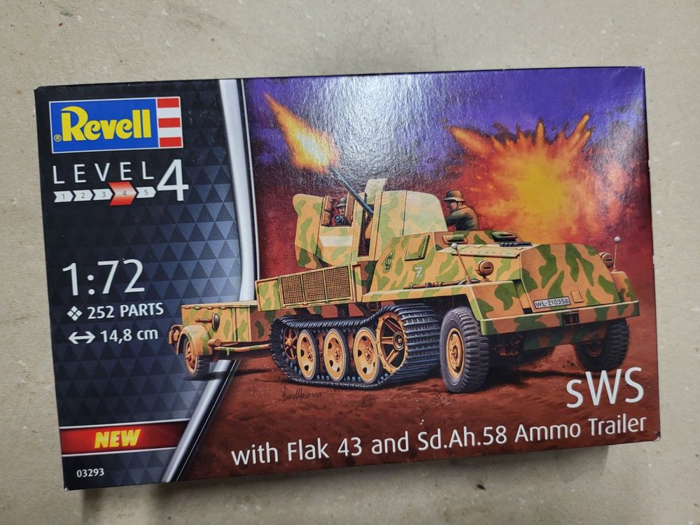 sWS mit Flak 43, Revell 1:72 (Gebraucht) in Lyss für CHF 13 – mit ...