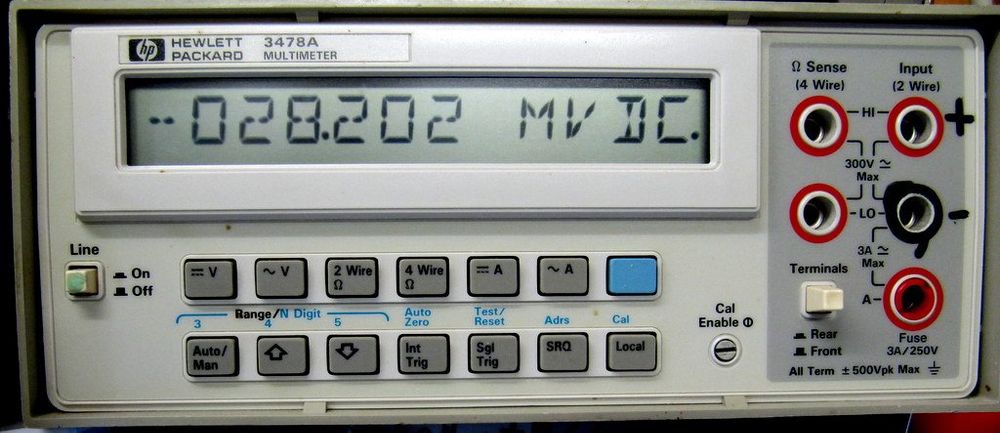 HP 3478A Digital-Multimeter, 5 1/2 Ziffer. Mit HP-IB (Gebraucht) in für ...