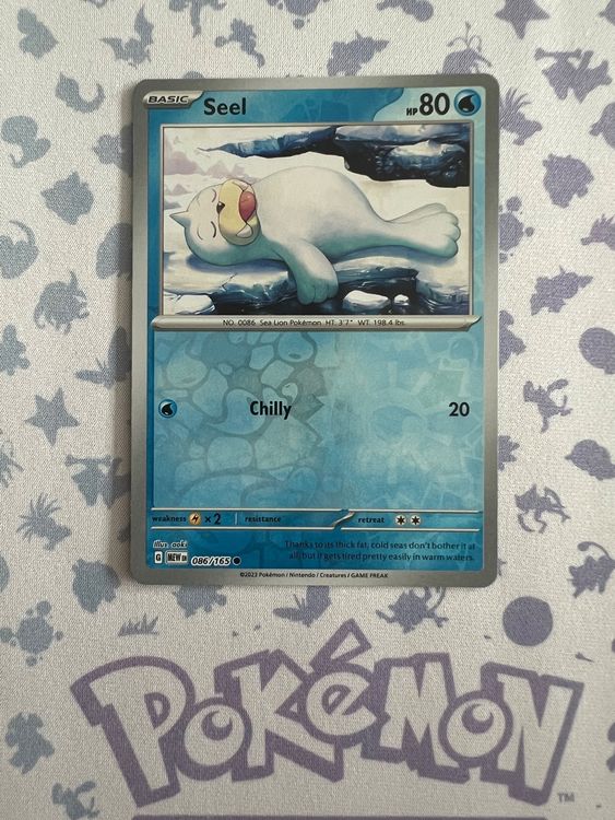 Pokémon 151 Seel Reverse EN (Gebraucht) in für CHF 1 – mit Lieferung ...