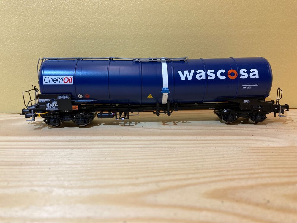 Roco 77046 (nur ein Wagen!) Kesselwagen Wascosa ChemOil (Gebraucht) in ...