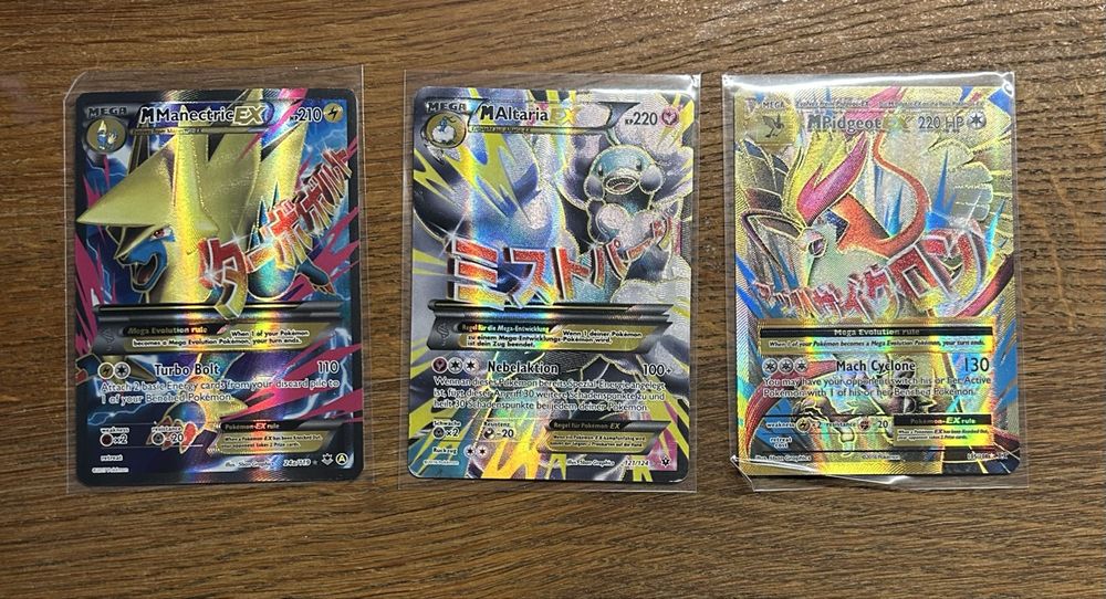 3 seltene Pokémon Mega EX Karten (Gebraucht) in Thalwil für CHF 129 ...
