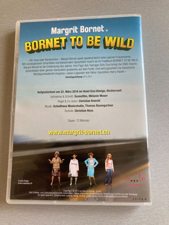 Margrit Bornet in BORNET TO BE WILD - DVD | Kaufen auf Ricardo