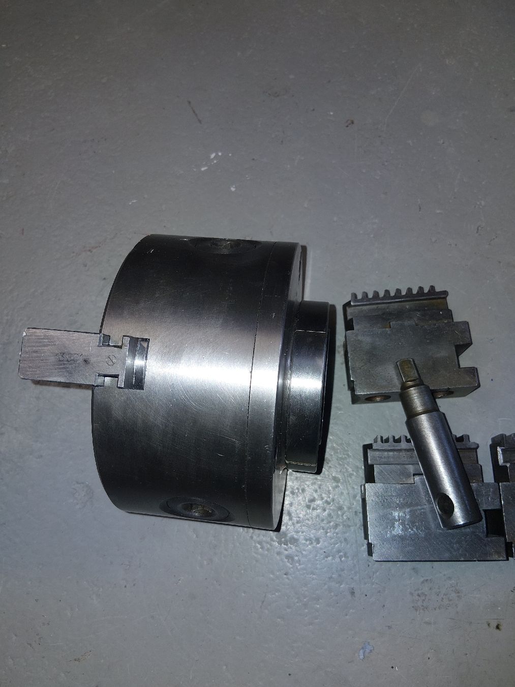 Mandrin 125 mm Rhöm 3 mors pour schaublin w20 (Gebraucht) in Champoz ...