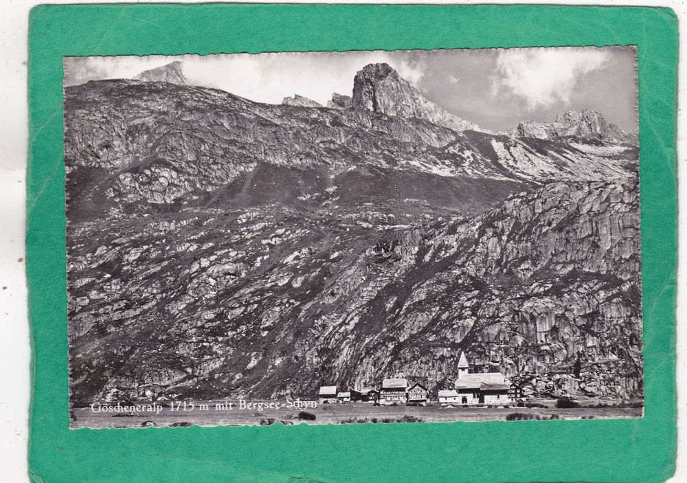 Göscheneralp mit Bergsee Schyn 1947 | Kaufen auf Ricardo