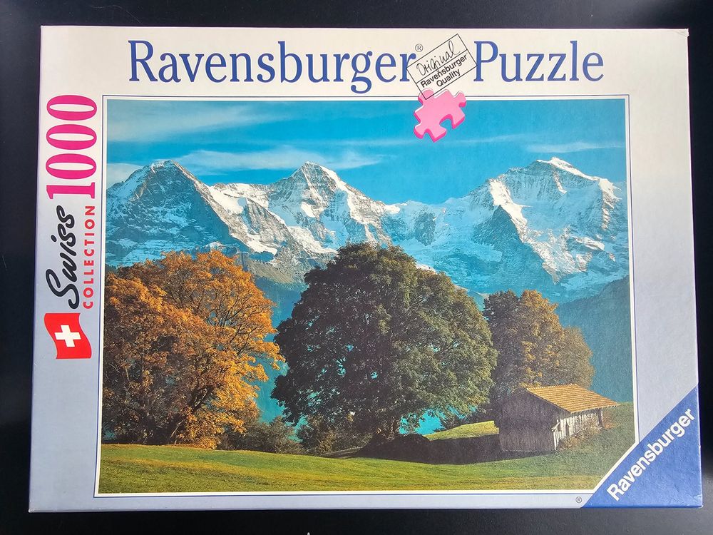 Puzzle Ravensburger 1000 Teile - Eiger, Mönch und Jungfrau (Gebraucht) in Altstätten SG für CHF ...