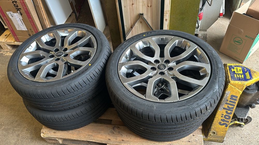 4x Alufelgen Range Rover 20 Zoll mit Gebrauchsspuren (Gebraucht) in ...