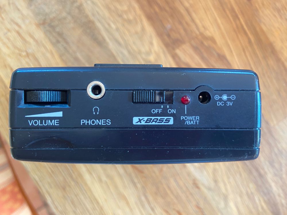 Walkman Vintage Sharp X-Bass Stereo Cassette Player JC 108 (Gebraucht ...