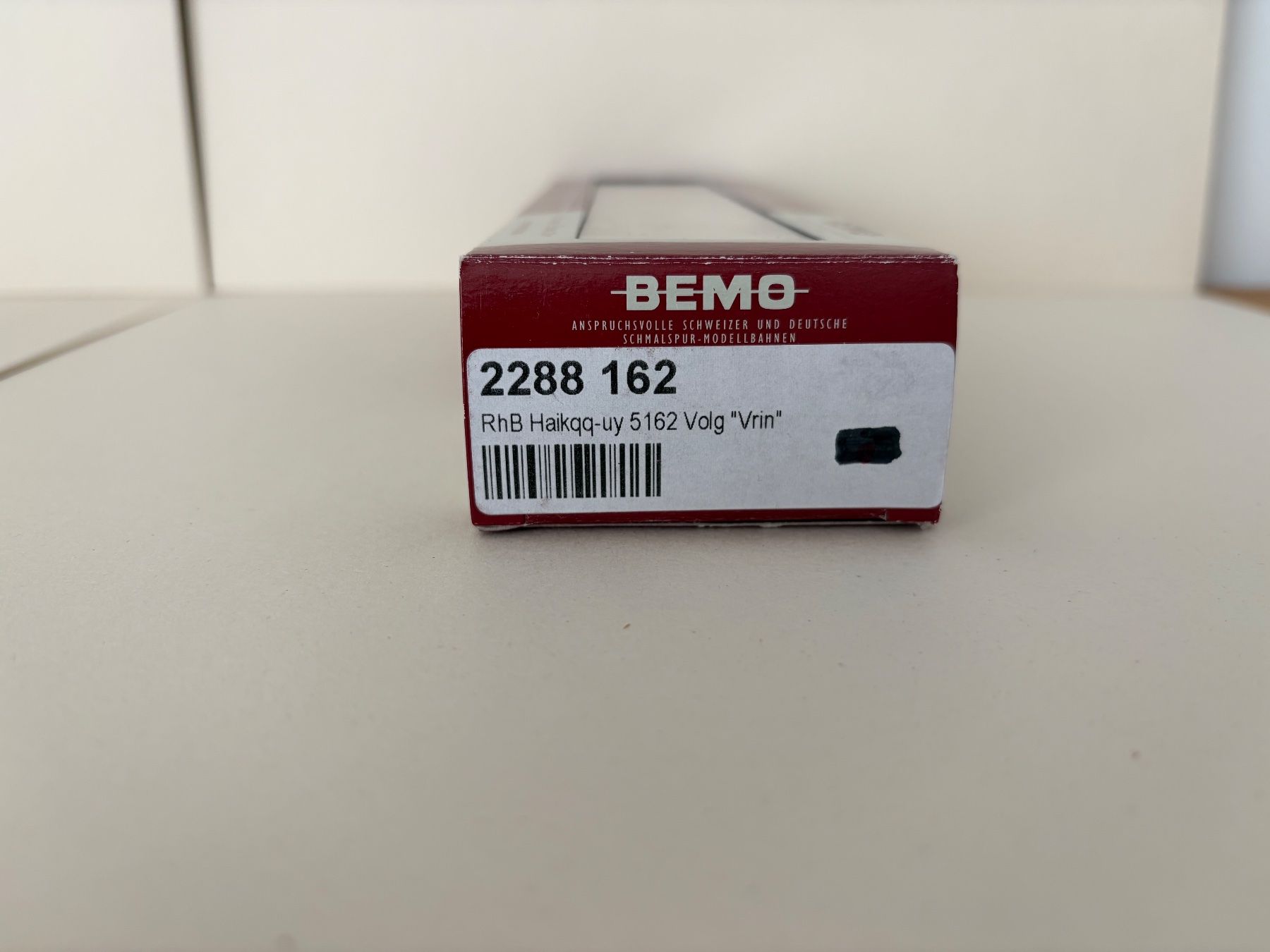 BEMO 2288 162 RhB Schiebewandwagen "Volg Vrin" Nr. 5162 (Neu und ...