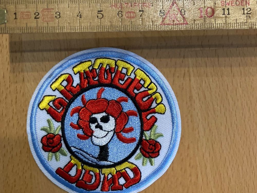 Grateful Dead Patch Sticker Aufnäher Metal Rock Band 4 | Kaufen auf Ricardo