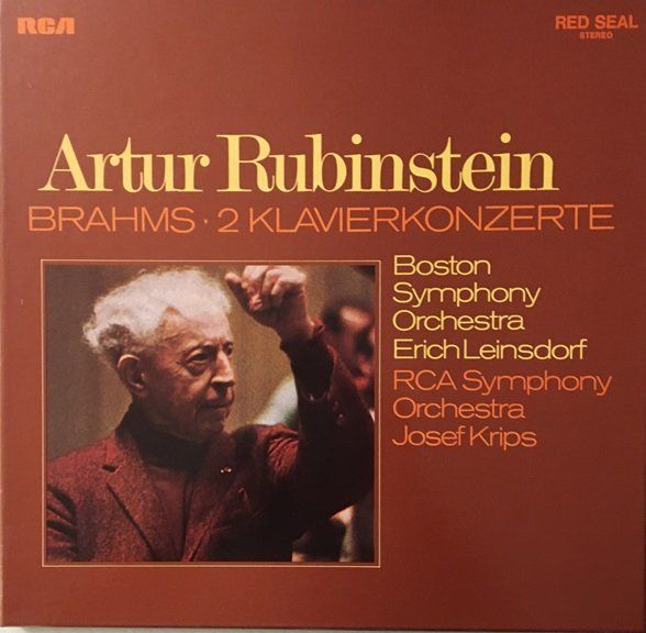 Brahms – 2 Klavierkonzerte (Rubinstein, 2 LP-Box-Set) (Gebraucht) in Grüningen für CHF 10 – mit ...