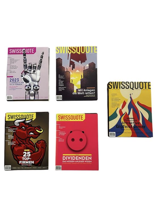 25x Swissquote Magazine | Finanzmagazin | 2020-2024 (Neu (gemäss ...