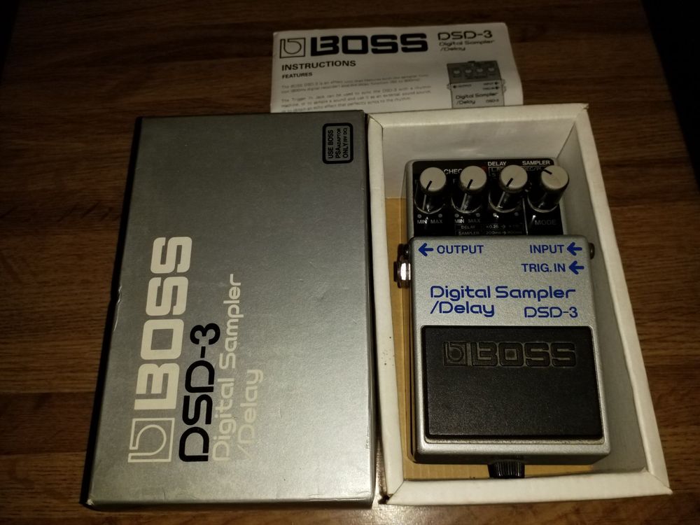 RARES BOSS DSD-3 DIGITAL SAMPLER / DELAY... TOP !!! | Kaufen auf Ricardo