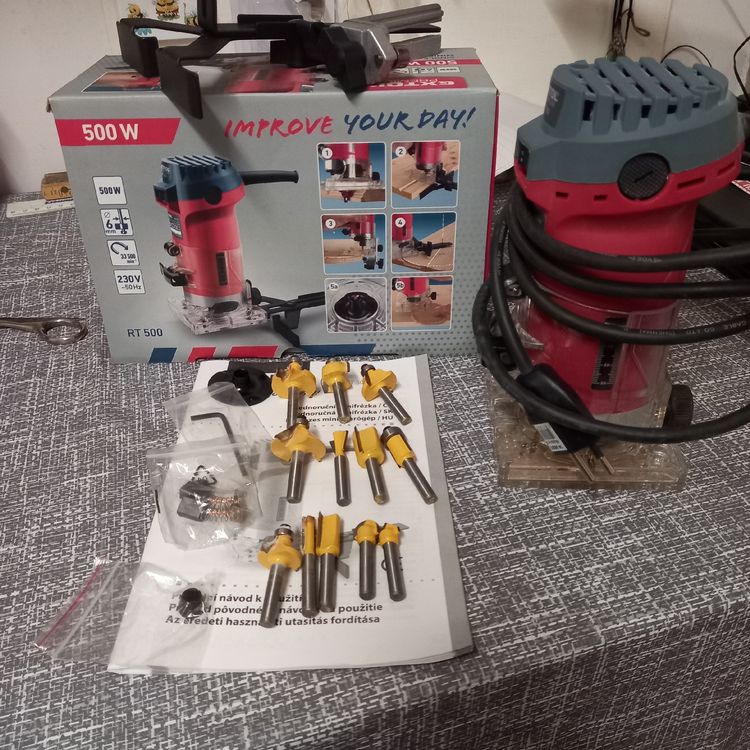 Mini-Fräse RT 500 neuwertig mit Zubehör | Kaufen auf Ricardo