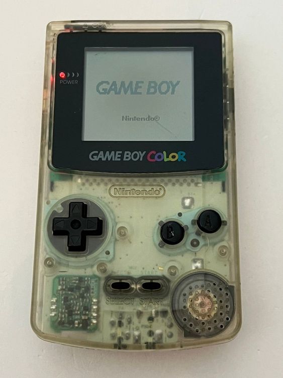 Nintendo Game Boy Color Konsole (transparent) [OK] (Gebraucht) in ...