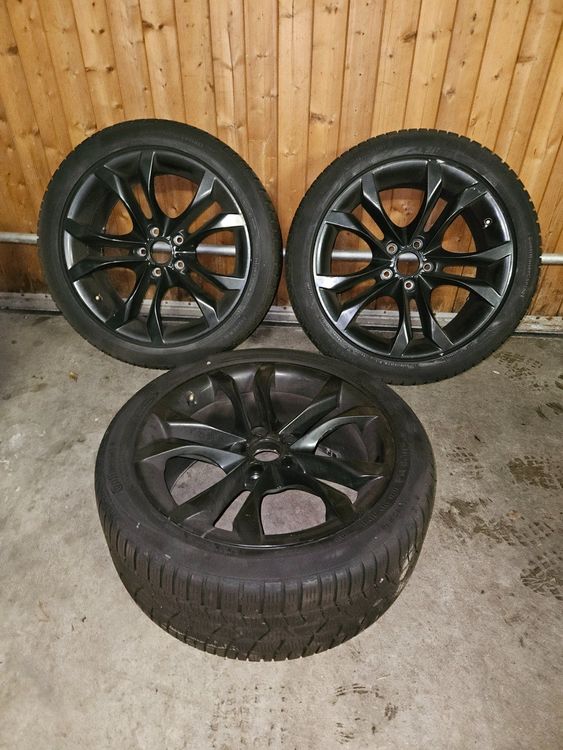 3 Ronal Audi Alufelgen mit Continental Bereifung 18 Zoll (Gebraucht) in ...