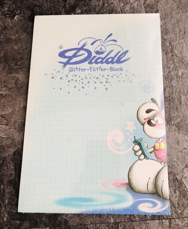 Diddl Block A5 Glitter-Flitter-Block NEU (Neu und originalverpackt) in ...