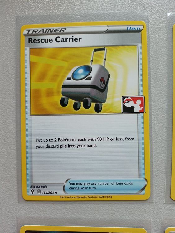Rescue Carrier - Pokemon TCG Prize Pack Stamp Stempel | Kaufen auf Ricardo