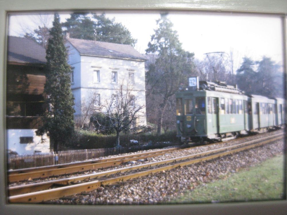 Dia: Basel St. Jakob 1971, Basler Strassenbahn BStB BVB, Sie | Kaufen ...