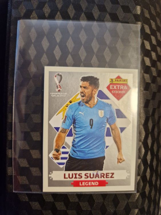 Panini Extra Sticker Luis Suarez SILBER | Kaufen auf Ricardo