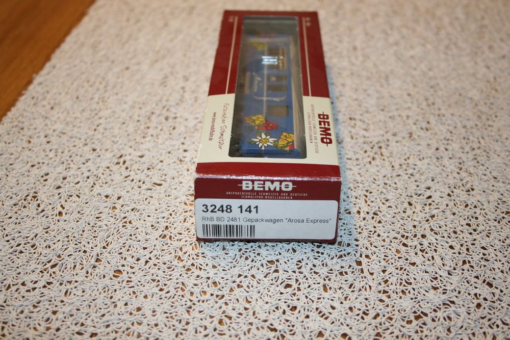 Bemo 3248 141 RhB BD 2481 Arosa express blau (Gebraucht) in Bavois für ...