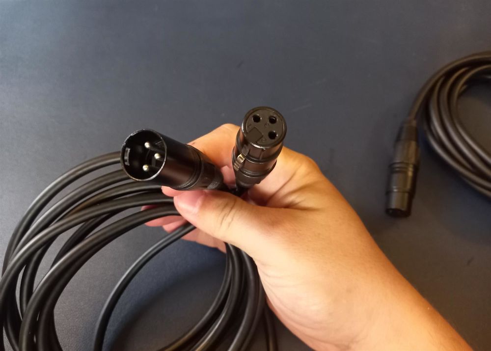 XLR Kabel Male to Female 8m - Câble XLR mâle à femelle (Neu und ...