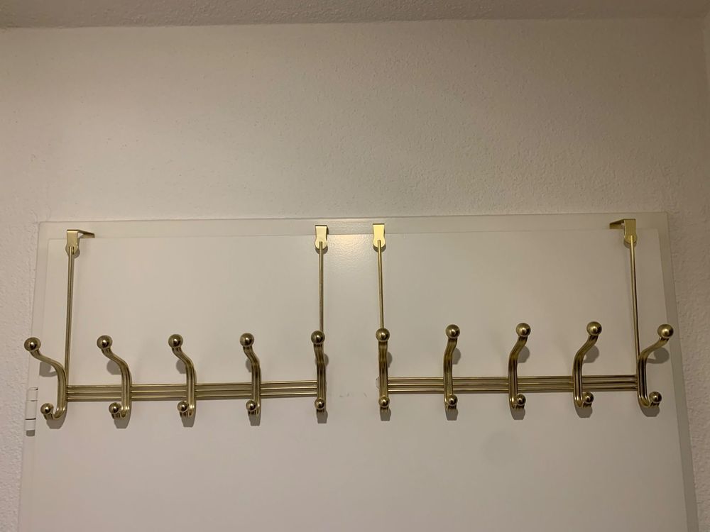 Zwei Kleiderhaken iDesign York Lyra in Gold | Kaufen auf Ricardo