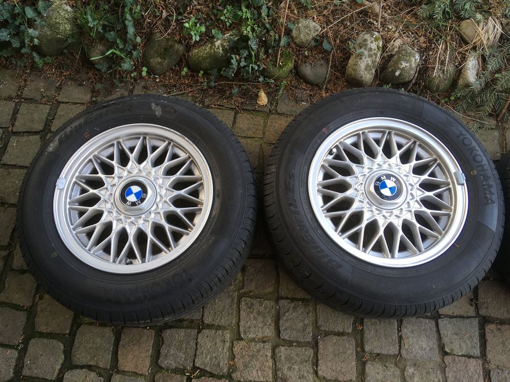 BMW BBS Felgen 14 Zoll mit Pneu und Felgendeckel | Kaufen auf Ricardo