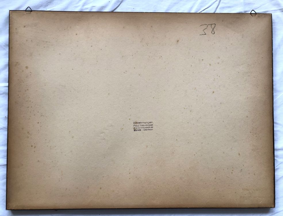 Luigi Kasimir - Radierung - Schloss Belvedere, Wien - 1911 (Gebraucht) in Schaffhausen für CHF ...